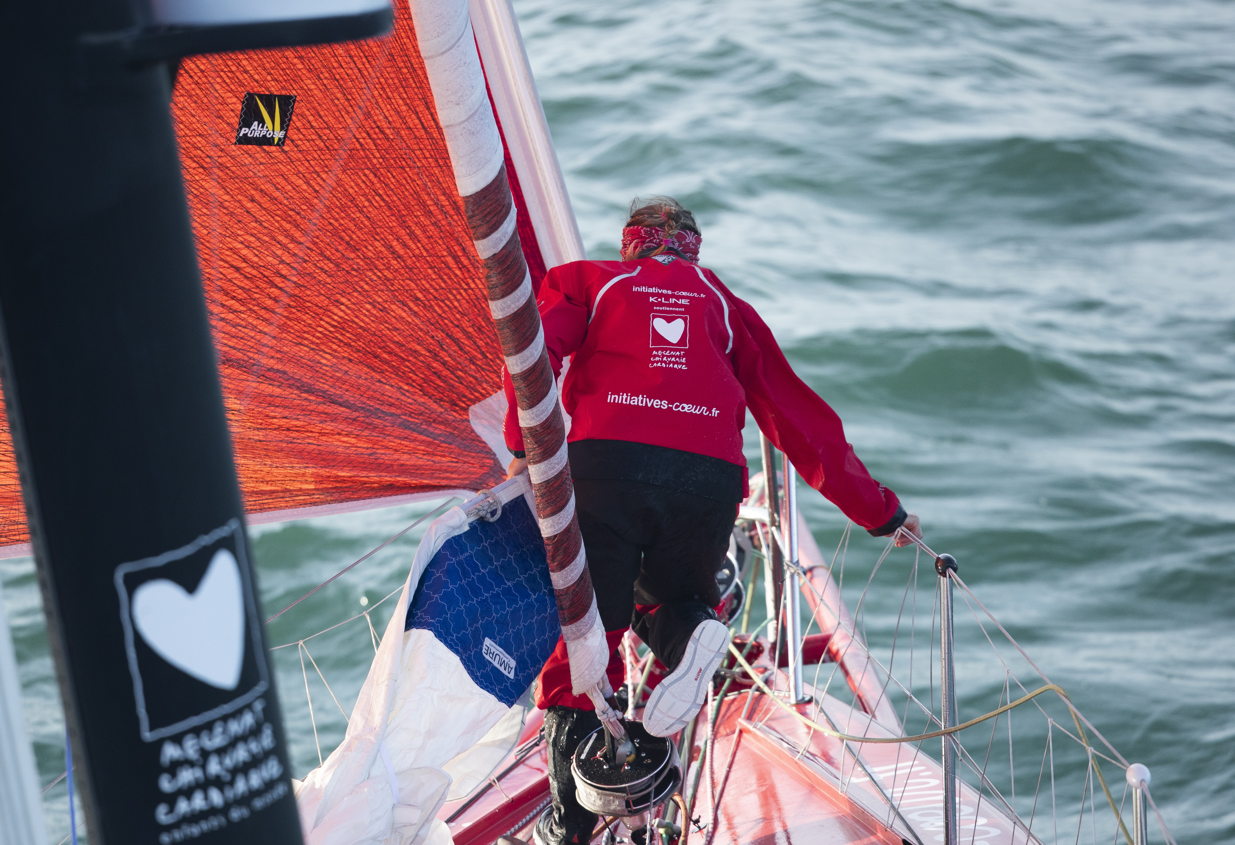 Top départ de la Transat Jacques Vabre - Initiatives Cœur